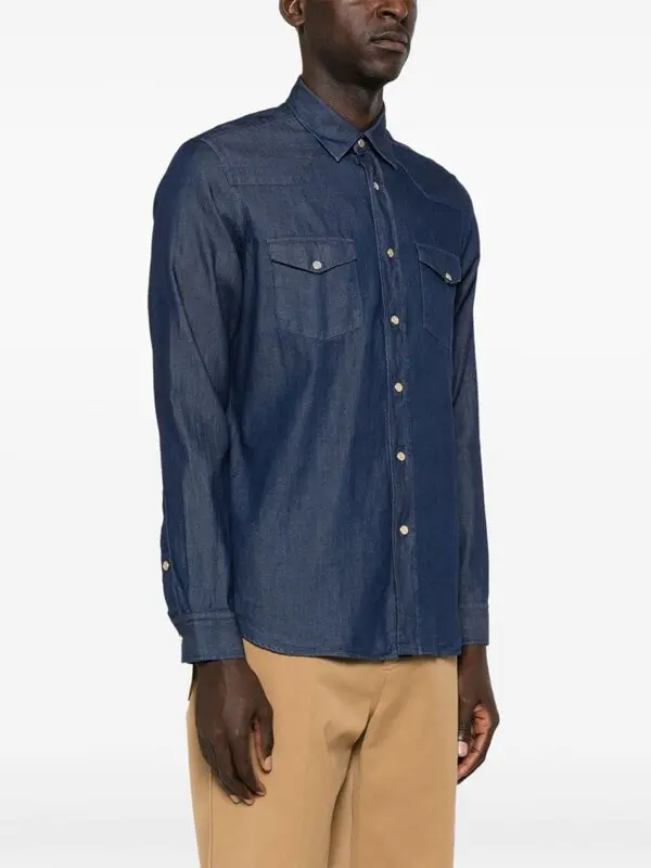 LARDINI Denim Shirt