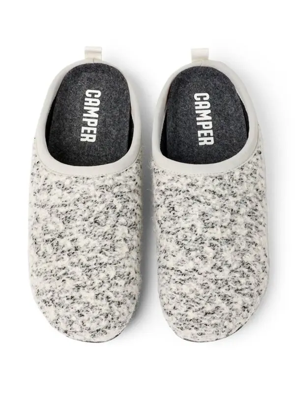 Camper Wabi Slip-on Slippers - White