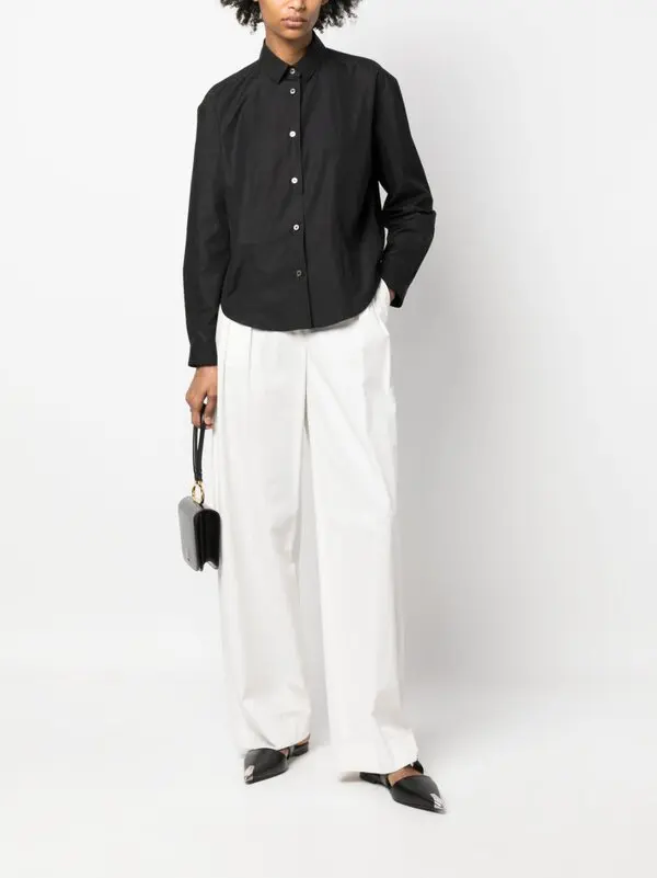THE ROW Long-sleeve Cotton Shirt