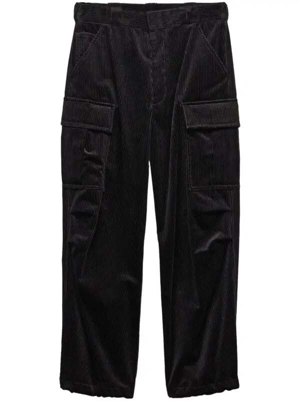 Prada Corduroy Cargo Trousers