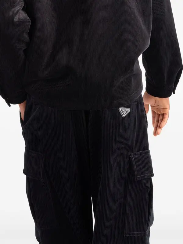 Prada Corduroy Cargo Trousers