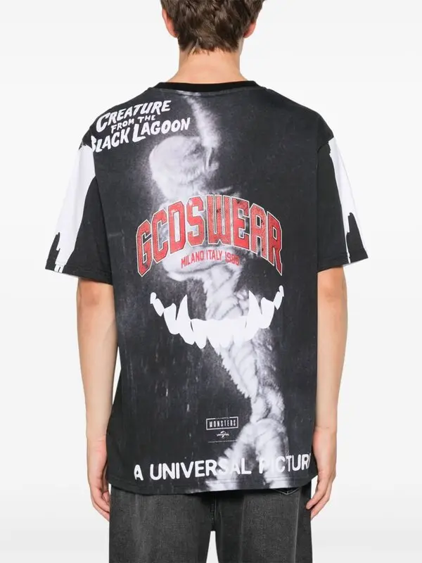 Gcds Dracula-print T-shirt