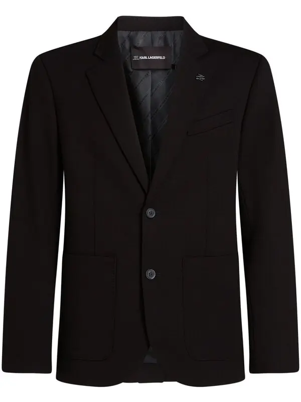 Karl Lagerfeld Logo-charm Blazer