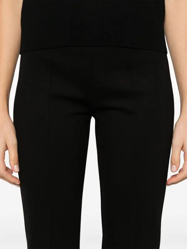 BLANCA VITA Flared Trousers - Black