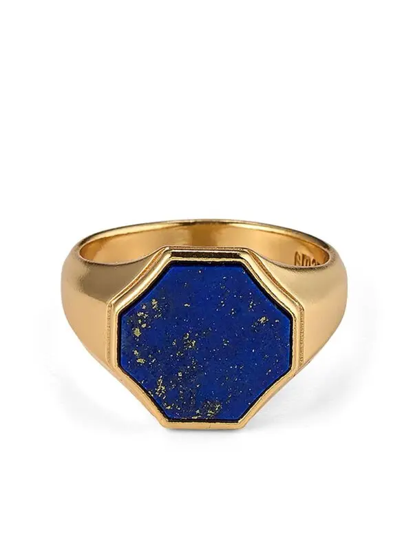 Emanuele Bicocchi Hex Signet Ring - Gold