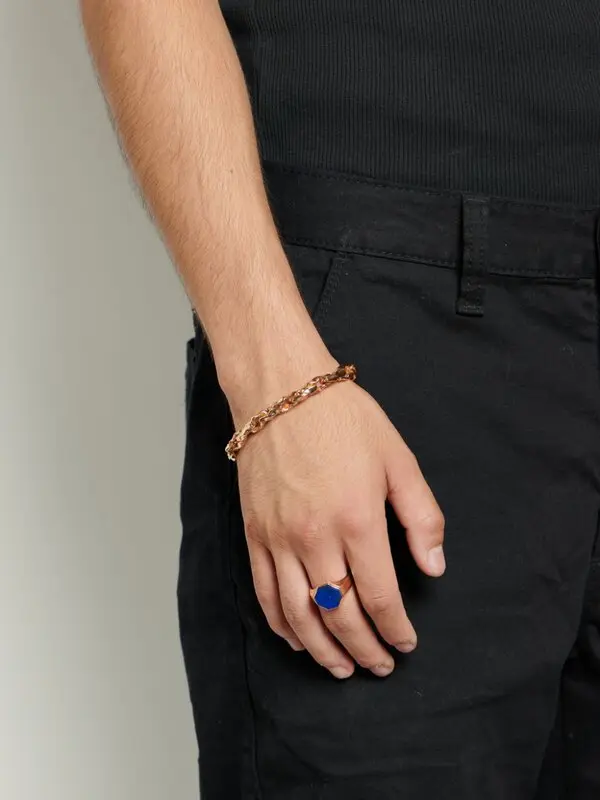 Emanuele Bicocchi Hex Signet Ring - Gold