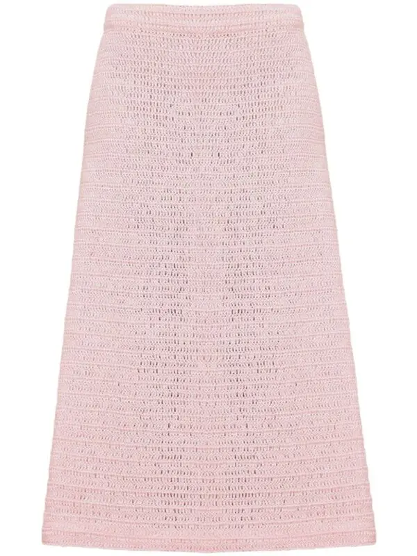 A.M.G. Linen Knitted Skirt