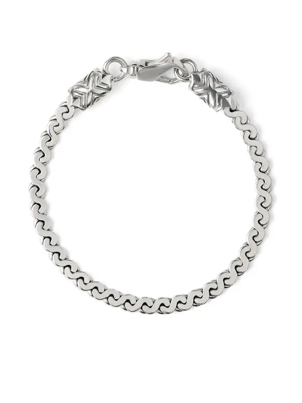 Emanuele Bicocchi Infinity Loop Bracelet - Silver