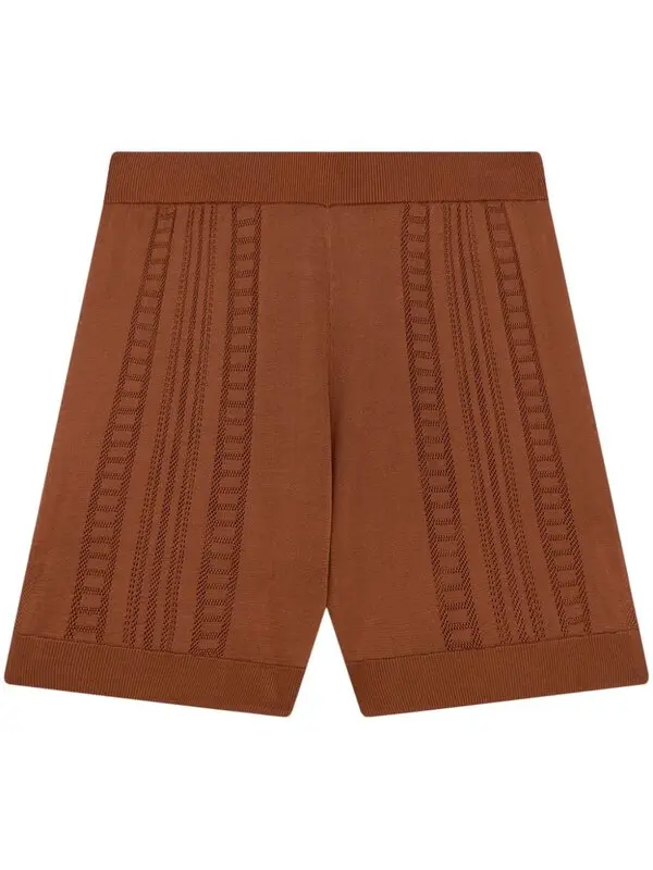 DONDE ESTEBAN Knitted Shorts - Brown