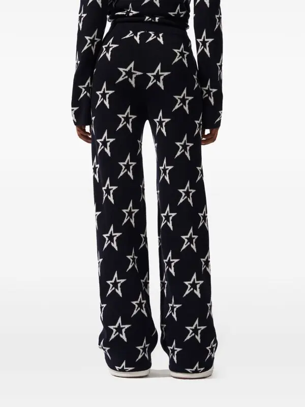 Perfect Moment Chalet Embroidered-logo Knitted Trousers