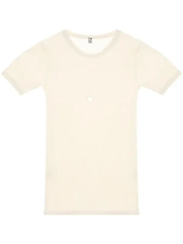BASERANGE Cut-out T-shirt