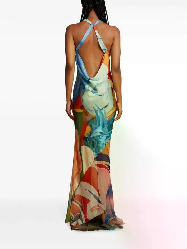 DONDE ESTEBAN Salpicon Maxi Dress
