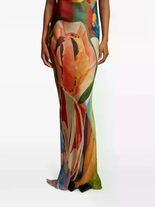 DONDE ESTEBAN Salpicon Maxi Dress