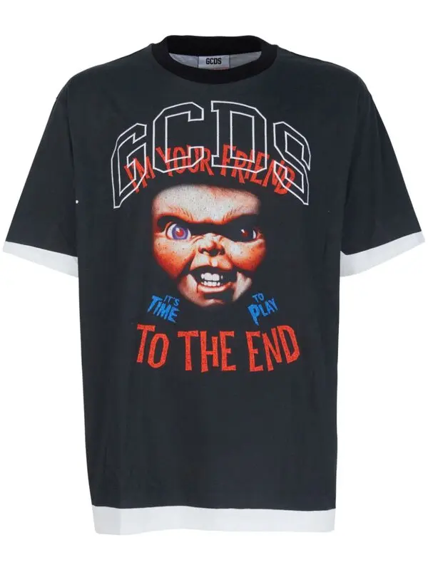 Gcds Chucky T-shirt - Black