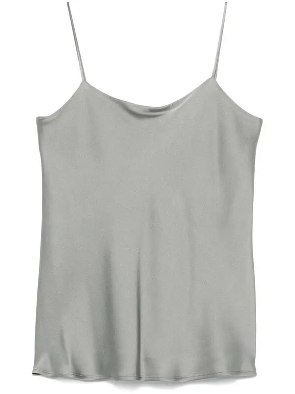 Herno Textured Tank Top - Grey