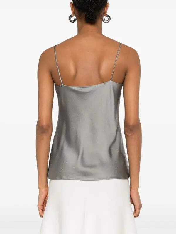 Herno Textured Tank Top - Grey