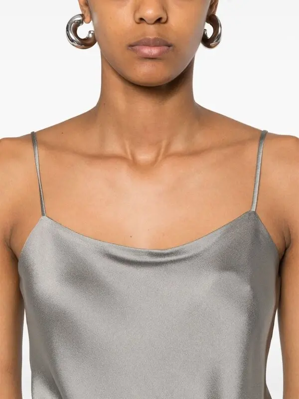 Herno Textured Tank Top - Grey