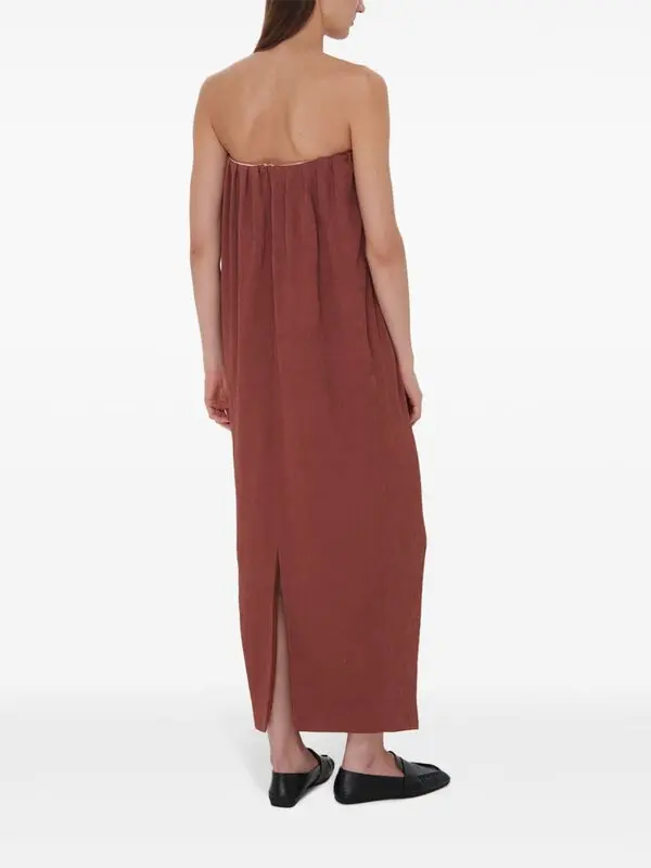 A.M.G. Balloon Maxi Dress
