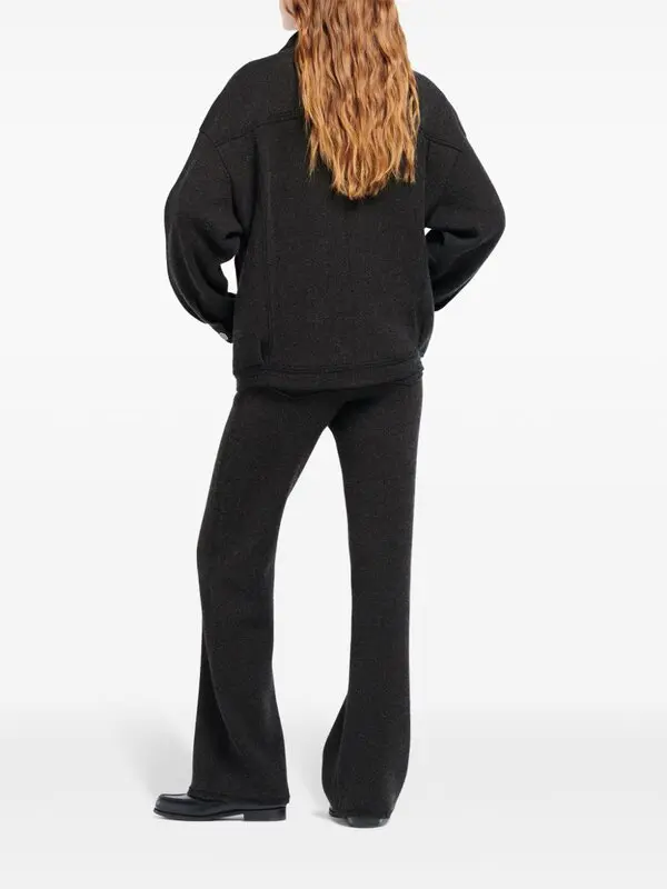 BARRIE Wide-leg Trousers - Black