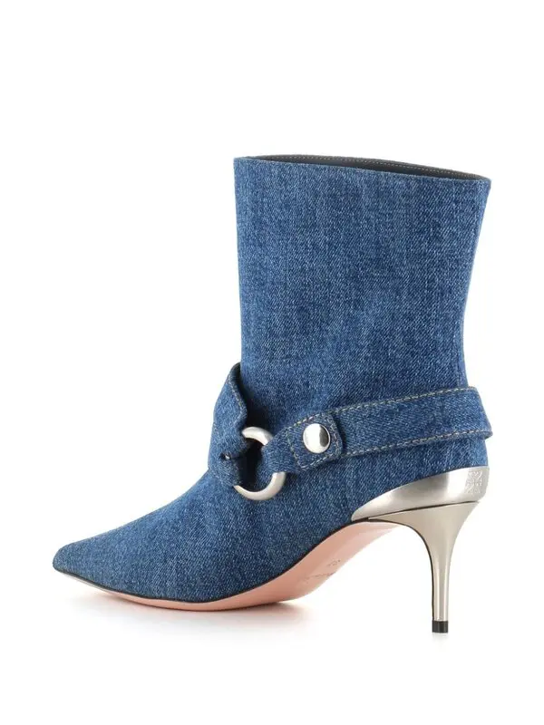 Jean-michel Cazabat Denim Ankle Boots