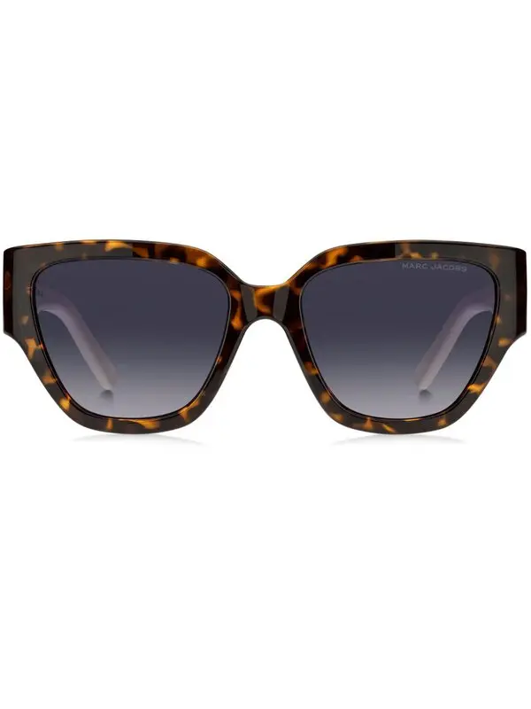 Marc Jacobs Tortoiseshell Square Oversized Sunglasses - Brown/Black Marc Jacobs Marc 647/S Square Sunglasses | Fashion Eyewear main image 4