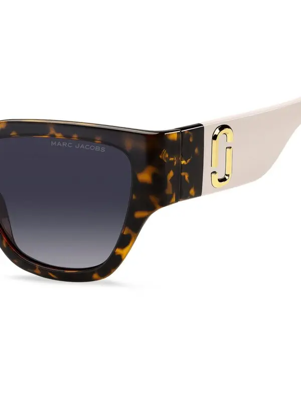 Marc Jacobs Tortoiseshell Square Sunglasses In Brown - 20  display picture 1