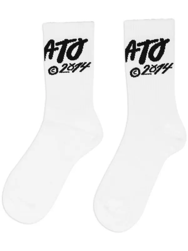 Axel Arigato Tag Socks - White