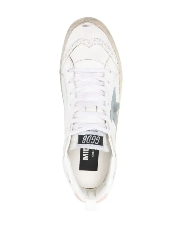 GOLDEN GOOSE Mid Star Sneakers - White