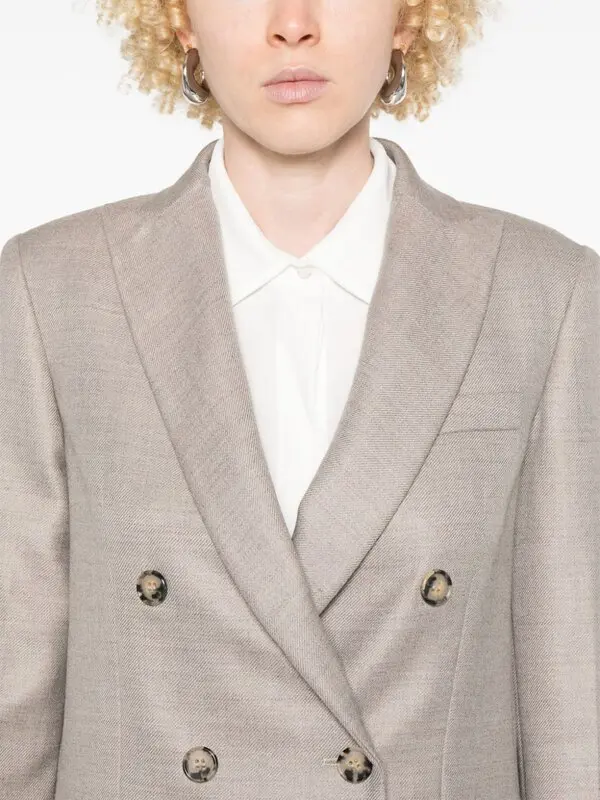 BLANCA VITA Gloxy Blazer - Brown