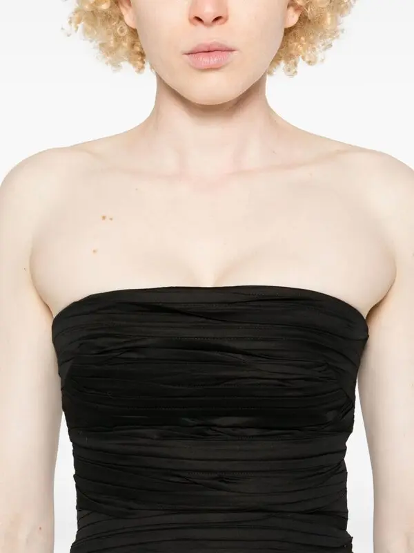 Aje Sunbeam Bustier - Black