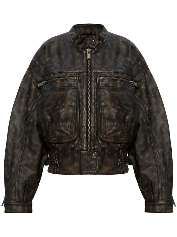 GESTUZ Lineragz Leather Jacket