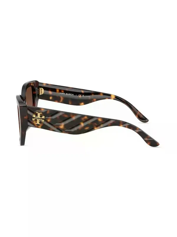 Tory Burch Logo-plaque Sunglasses
