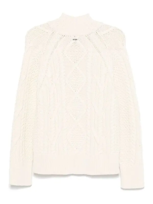 BOSS Mock-neck Sweater
