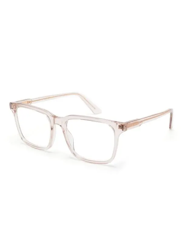 Gucci Transparent-frame Glasses - Brown
