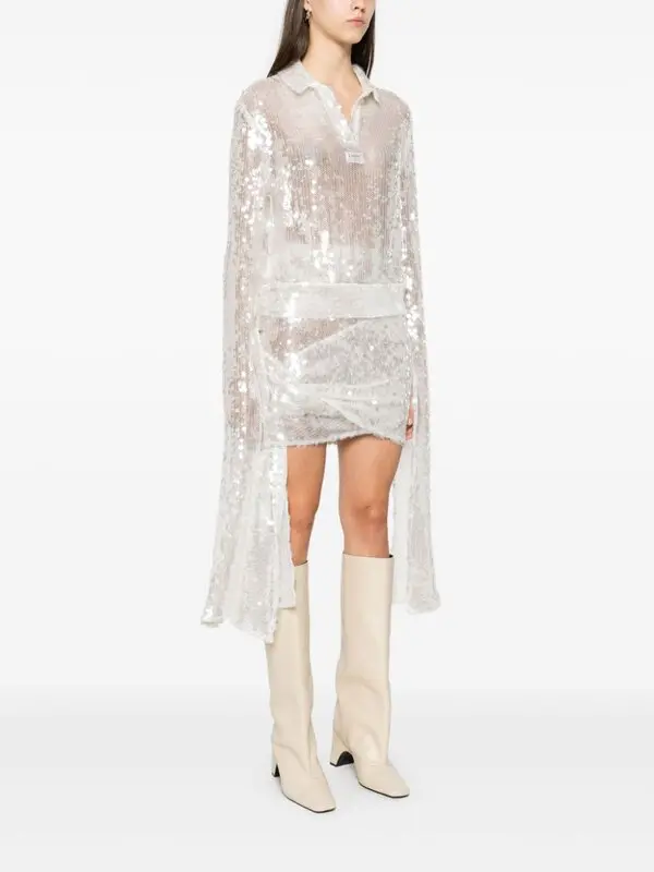 coperni knotted sequins dress Coperni - Knotted Sequins Top