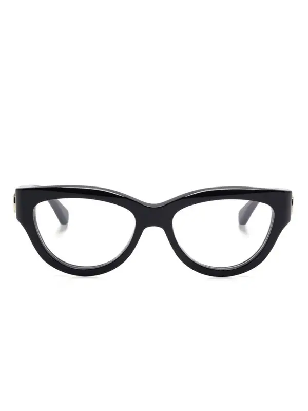 Gucci Cat Eye Frame Glasses - Black