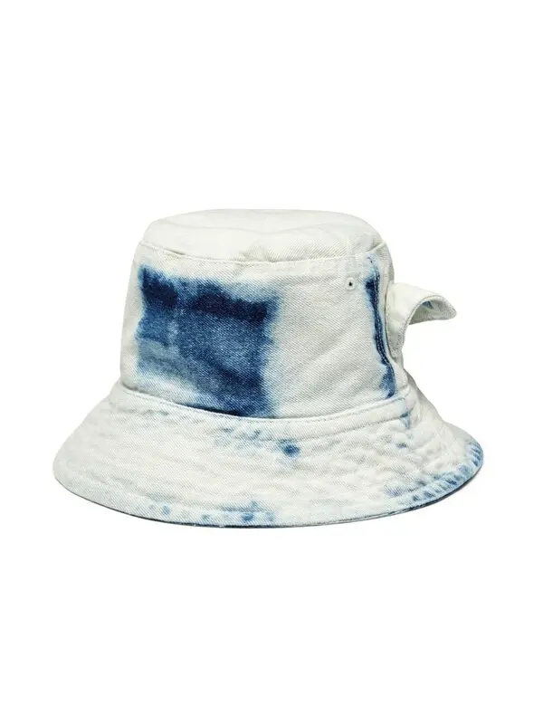 CHARLES JEFFREY Ear-flaps Denim Bucket Hat