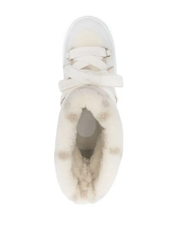 Gucci Faux-shearling Ankle Boots