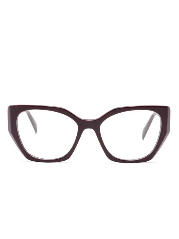 Prada Geometric Frame Glasses