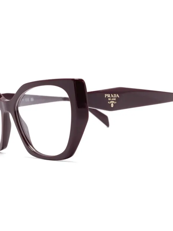 Prada Geometric Frame Glasses