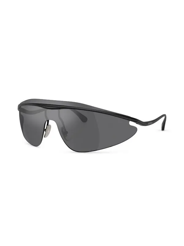 FERRARI Wraparound-frame Sunglasses - Black