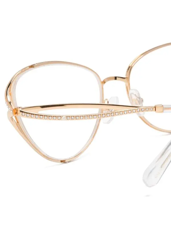 SWAROVSKI Cat-eye Frame Glasses