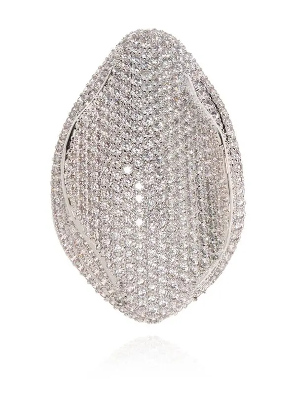 Cult Gaia Erin Clip-on Earrings - Silver