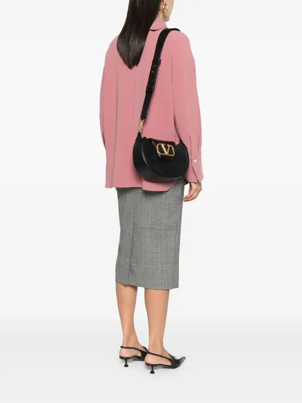 Valentino Garavani Vlogo Signature-plaque Shoulder Bag