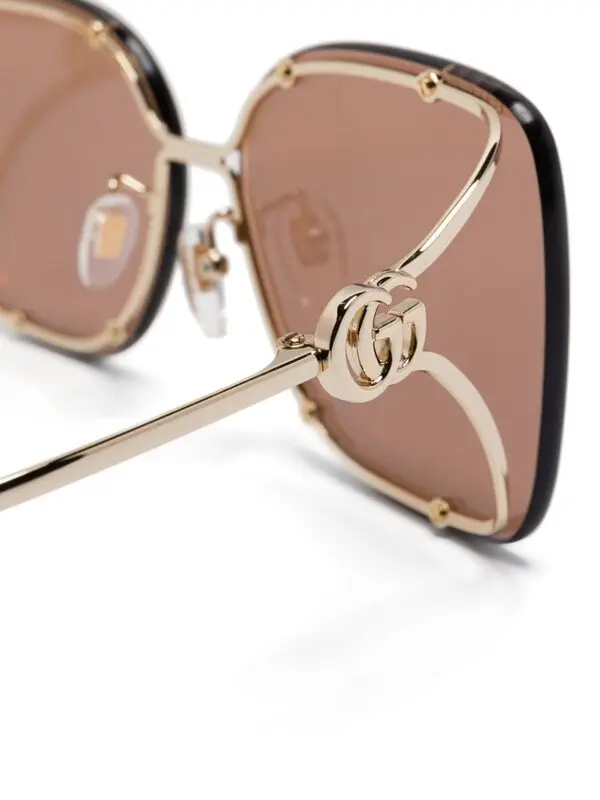 Gucci Oversize-frame Sunglasses