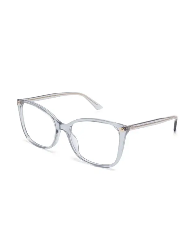 Gucci Butterfly Frame Glasses - Blue