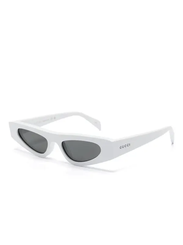 Gucci Cat-eye Sunglasses - White