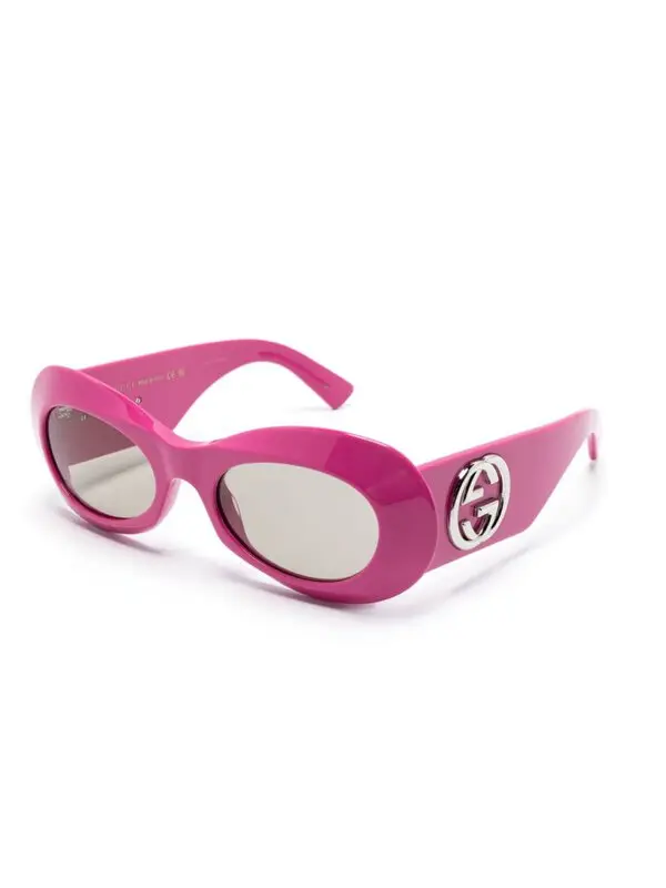 Gucci Interlocking G Sunglasses - Pink