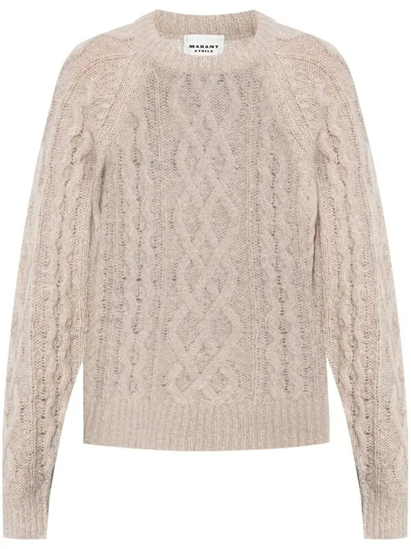 MARANT ETOILE Elka Sweater - Neutrals