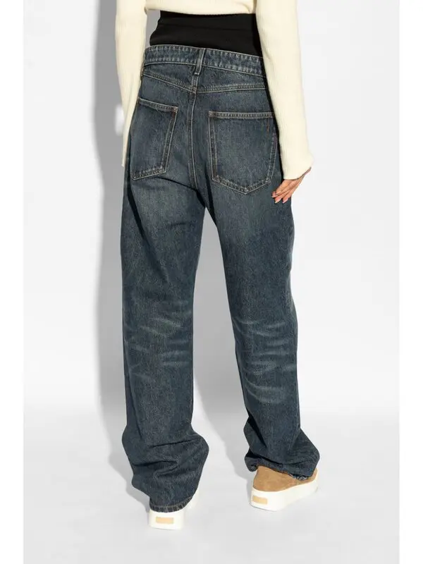 Sportmax Whiskered Boyfriend Jeans